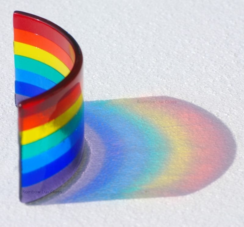 Rainbow Bridge Medium, Choice of colour version | Vivid Lux Glass